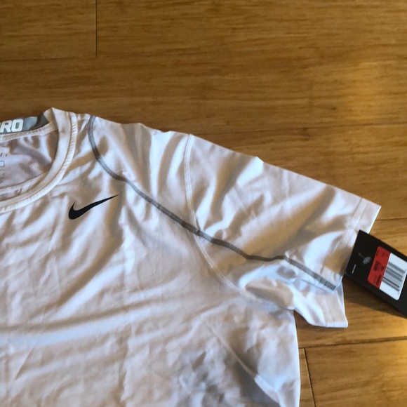 Nike | Shirts | Nwt Eybl White Dri Fit Shirt No Low Offers | Poshmark